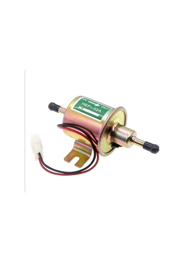 ÜNİVERSAL YAKIT POMPASI 12 VOLT 1 MPA 2.5 - 4 PSİ HEP-02 HEP-02A ...