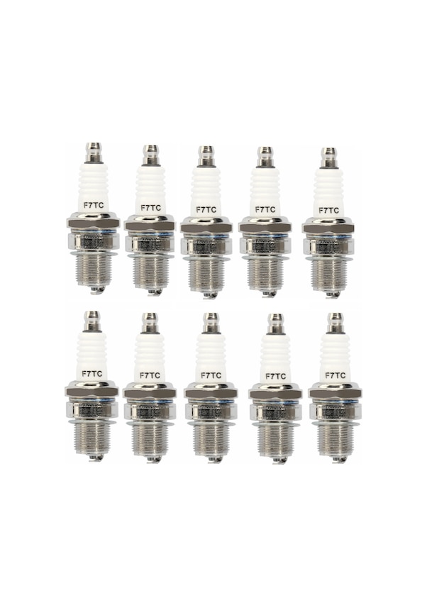 10 Adet F7tc Buji 4 Zamanlı Jeneratör su motoru çapa motoru buji ...