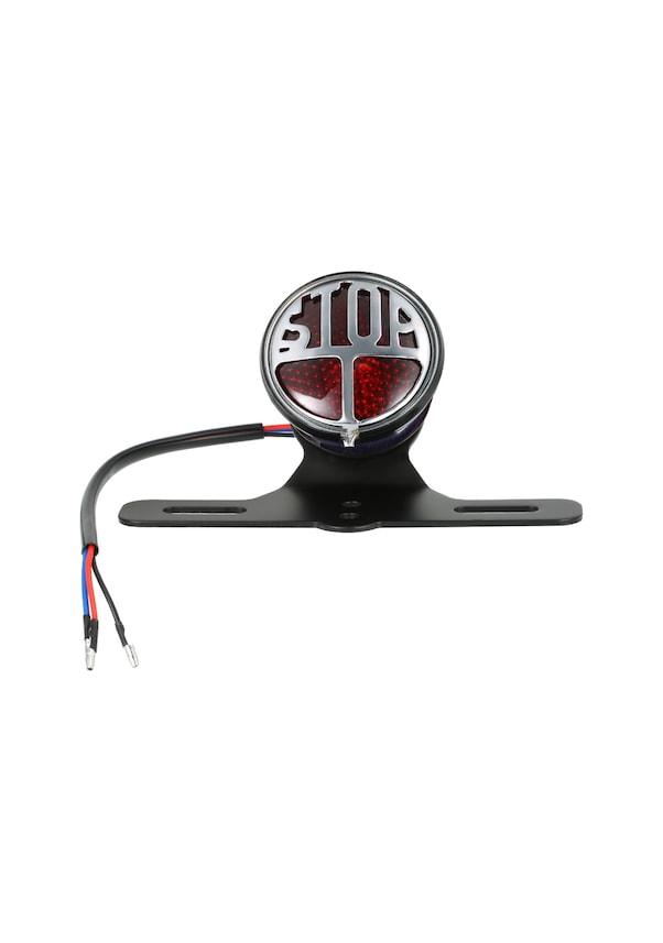 Samdoo 12v Evrensel Motosiklet Arka Stop Fren Lambası - Plaka Aydınlatmalı, Parlak Led Fiyatları ...