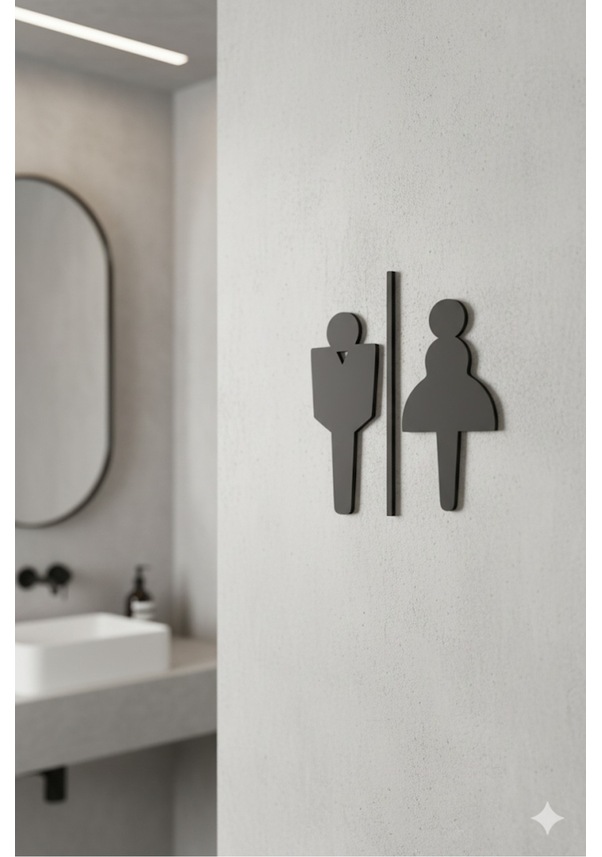 Wc Tabelası, Tuvalet Levhası, Kadın Erkek Tabela, Yönlendirme Levhaları ...