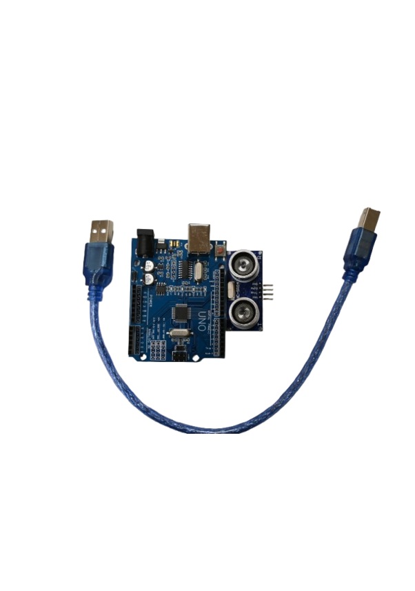 Arduino Uno R3 Klon + Hc-sr04 Ultrasonik Mesafe Sensörü Kablolu ...