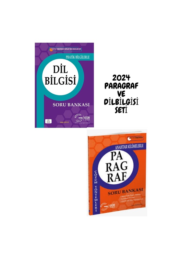 2024 Dilbilgisi Ve Paragraf Seti Fiyatları ve Özellikleri