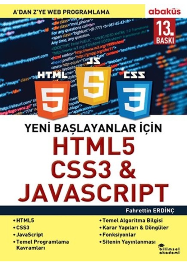 Yeni Başlayanlar için Html5. Css3 ve Javascript - A ’Dan Z’Ye Web N11 ...