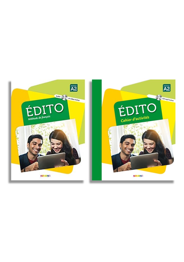 Édito A2: méthode de français + Cahier d'activités + DVD-ROM Fiyatları ...