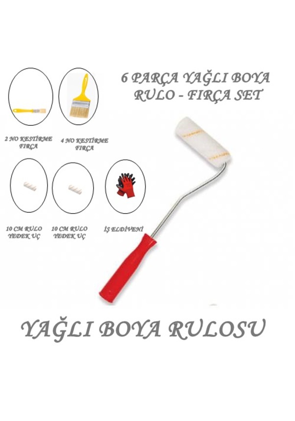 Rulo-Firça Set - 6 Parça Fiyatları ve Özellikleri