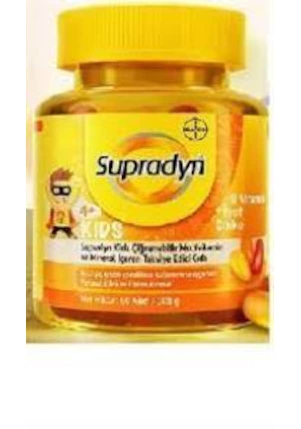 Supradyn Kids Multivitamin 60 Tablet Fiyatları ve Özellikleri