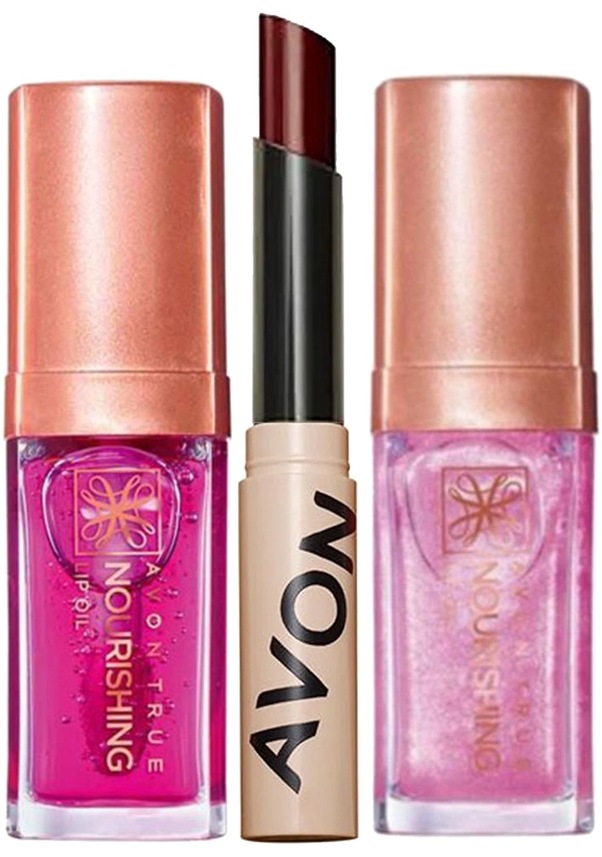 Avon Tinted Lip Balm Renkli Dudak Balmı Plum + True Nourishing Dudak ...