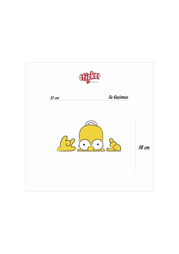 Simpson Sticker Fiyatları ve Özellikleri