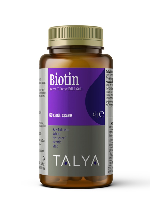 Talya Biotin İçeren Takviye Edici Gıda 60 Kapsül Fiyatları ve Özellikleri