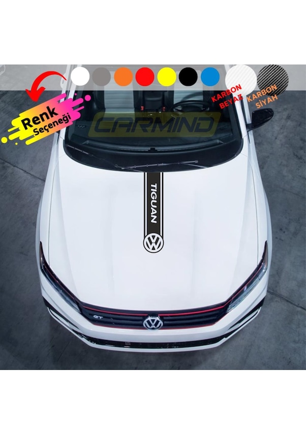 Volkswagen Tiguan Kaput Şerit Sticker Fiyatları ve Özellikleri