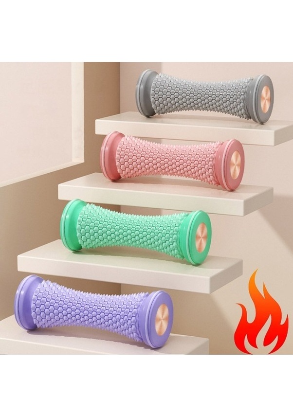 Novahub Plantar Fasya Tekerlek Yoga Roller Ayak Masajı, Gri Yeşil ...