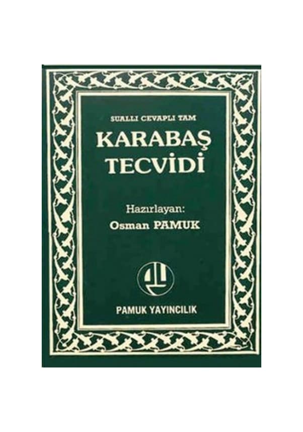 Karabaş Tecvidi (Tecvid-001/P9) Fiyatları ve Özellikleri