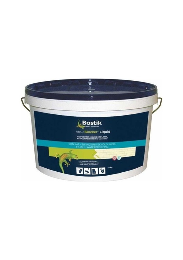 Bostik Aqua Blocker Liquid Smp Esaslı Su Yalıtım Malzemesi 14 Kg ...