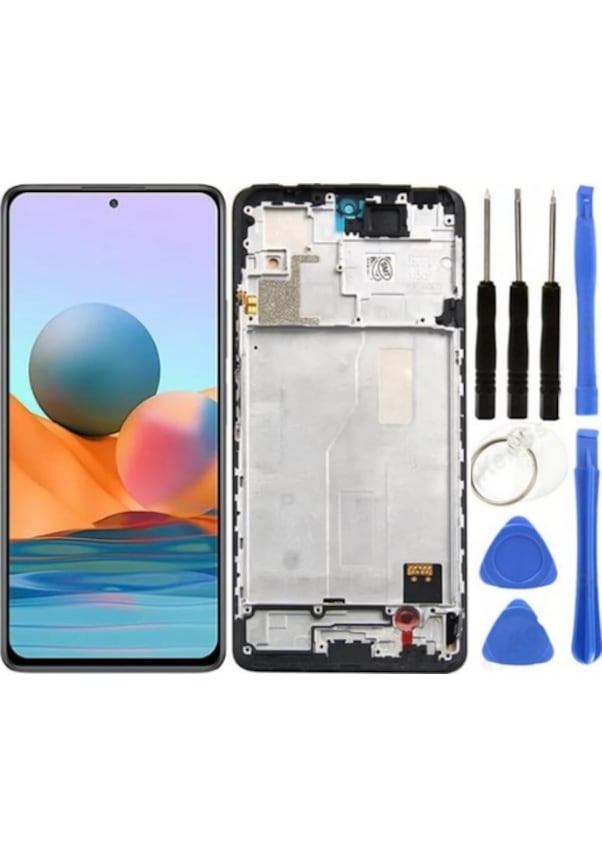 Xiaomi Redmi Note 10 Pro 4g Uyumlu Çıtalı Lcd Ekran Dokunmatik + Tamir ...