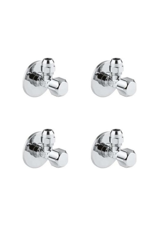 Grohe 1/2 Girişli x 3/8 Çıkışlı Ara Musluk 4 Adet - 22018000 Fiyatları ...