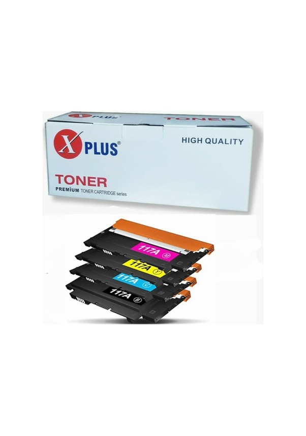 Xplus Mfp 179Fnw Hp 117A W2070A-W2071A-W2072A-W2073A 4 Renk Ithal ...