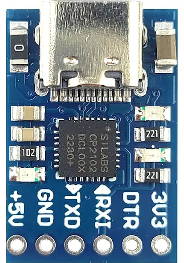 Cp2102 Usb To Rs232 Ttl Uart Çevirici Modül Type C Usb Seri Port ...