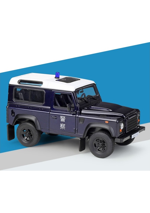 Welly Land Rover Defender Hong Kong Polis 1:24 Model Araba Fiyatları ve ...