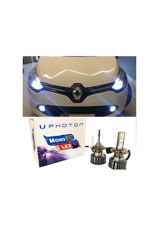 Renault Clio 4 Led Xenon Uzun Far Ampulü H1 Mono Yeni Seri Beyaz ...