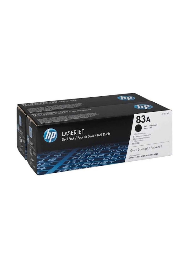 Hp Laserjet Pro Mfp M125A/ 83A-Cf283Ad Toner Ikili Paket Fiyatları ve ...