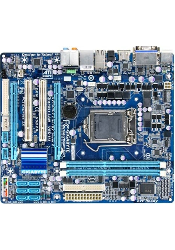 Gigabyte GA-H55M-D2H Intel H55 DDR3 Soket 1156 mATX Anakart Fiyatları ve Özellikleri