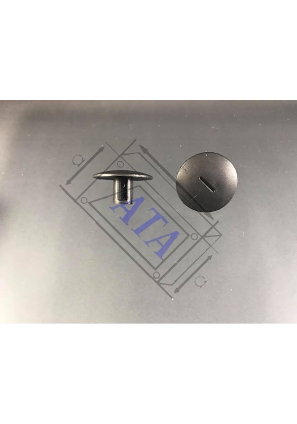 Iç Kaplama Ve Davlumbaz Klips Renault 7703081227 Ve 7703081054 ...