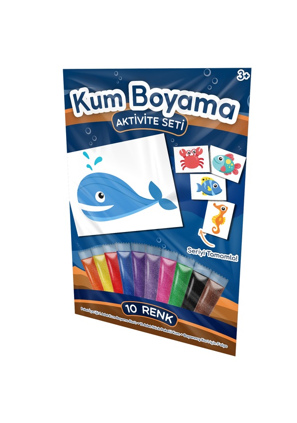 Sevimli Balina Kum Boyama Aktivite Seti Fiyatları ve Özellikleri