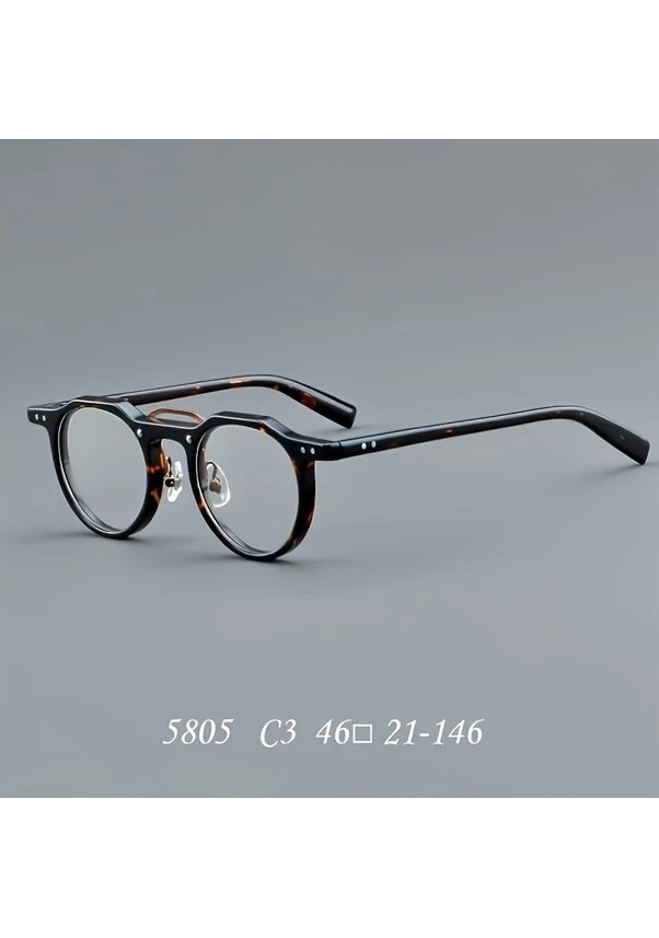 Willowhaven C3 Yeni Moda Plak Gözlük Retro Çerçeve Japon Tarzı Düz Cam ...