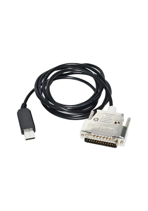 Chip Usb-db25m Veya Rs232 Programlama Kablosu 25 Pimli Metal Kasa Db9f ...