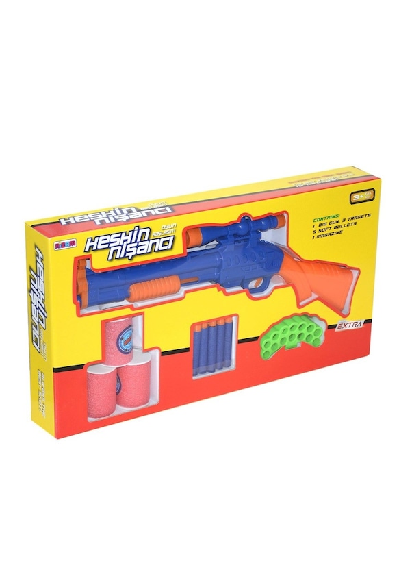 Oyuncak Keskin Nişancı Tüfeği Sünger Mermi Atan Tüfek Silah Seti Fiyatları ve Özellikleri