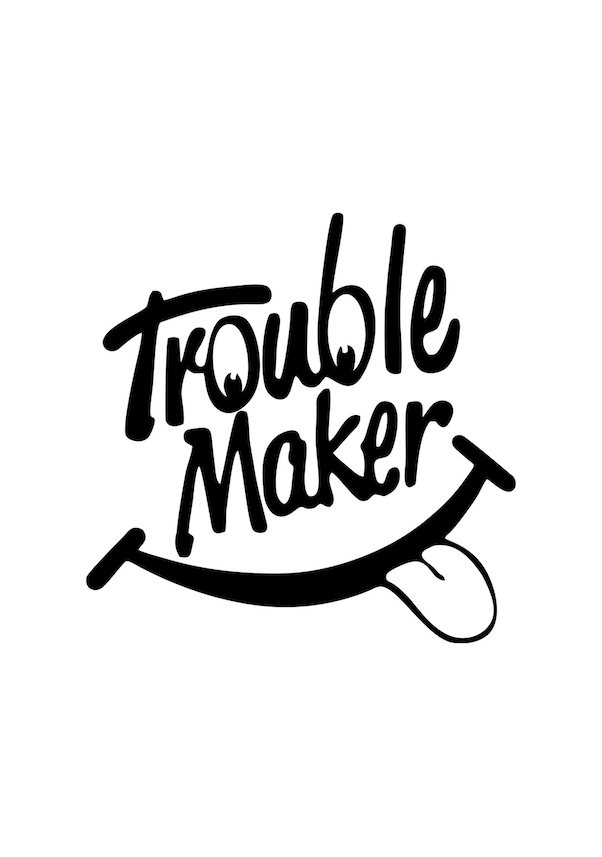 Trouble Maker Sticker 17x17 Cm Siyah Fiyatları ve Özellikleri