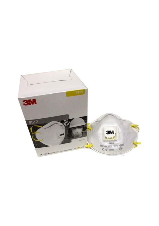 3M 8812 Ffp1 Ventilli Toz Maskesi 10'Lu Paket Fiyatları ve Özellikleri