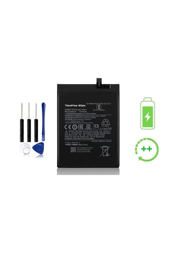 Xiaomi Redmi K40 Pro İle Uyumlu Güclendirilmiş İthal Batarya Bm4y ...
