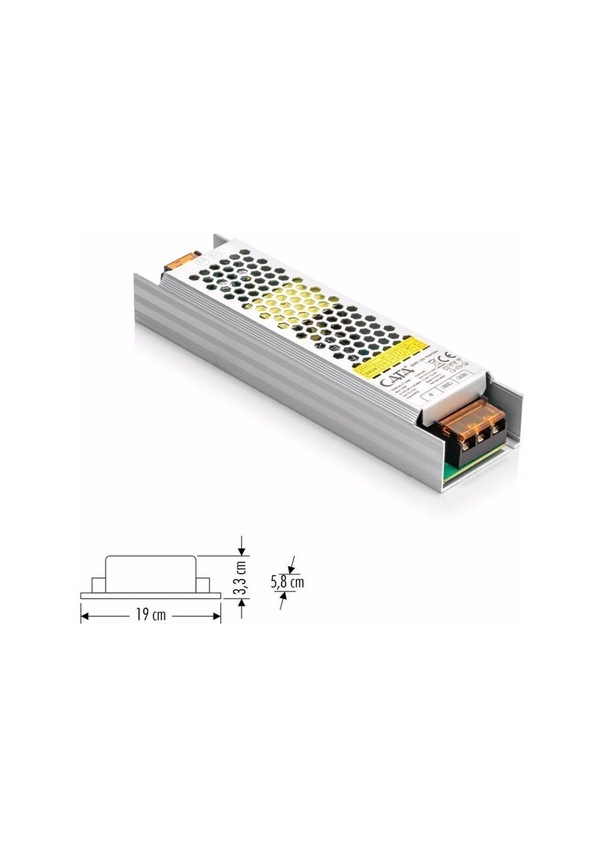 12,5 Amper Iç Mekan Fansız Şerit Led Trafo Ct-2560 Fiyatları ve Özellikleri