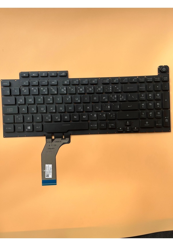 Noteware Asus Uyumlu Rog Strix G731 G731gv S7du Laptop Klavyesi Rgb 16 ...