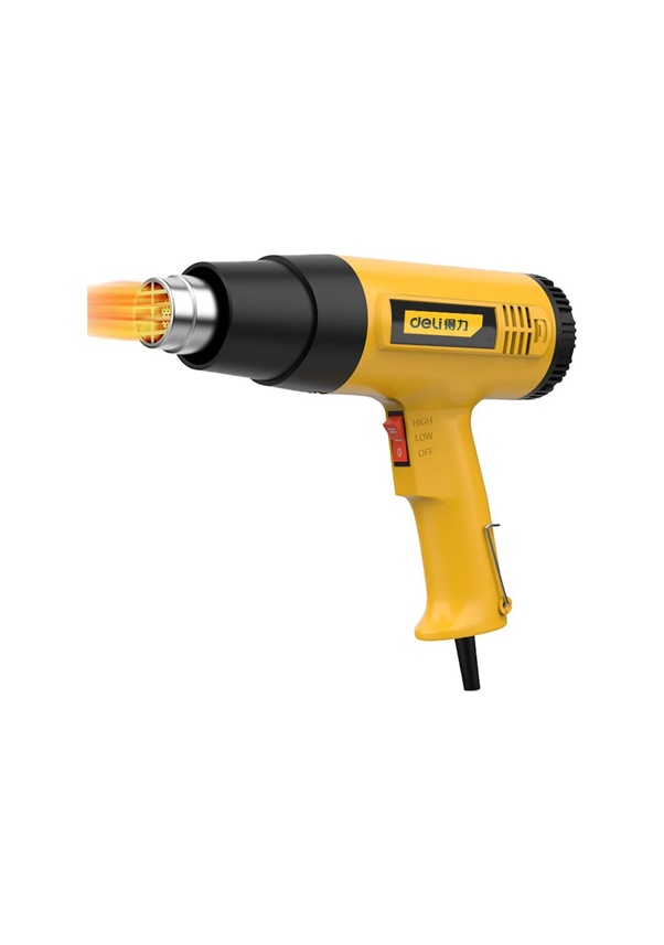 Deli 1600w İki Hızlı Ayarlanabilir Sıcak Hava Tabancası Isı Shrink ...