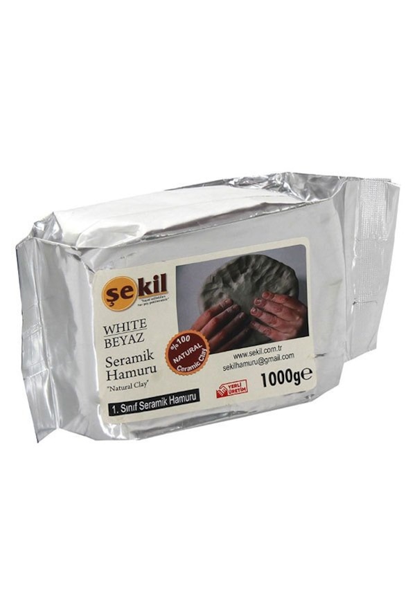 Şekil Seramik Kil Hamuru 1000 Gr Beyaz Fiyatları ve Özellikleri