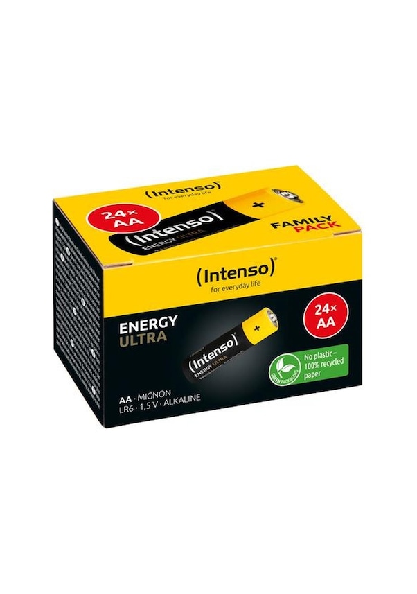 Intenso Energy Ultra AA LR6 24adet Kalın Kalem Pil Fiyatları ve Özellikleri