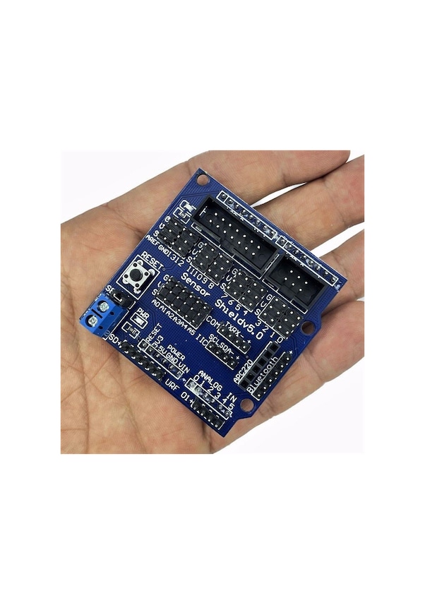 Komponentci Arduino Uno R3 Sensor Shield V5.0 Genişletme Kartı Fiyatları ve Özellikleri