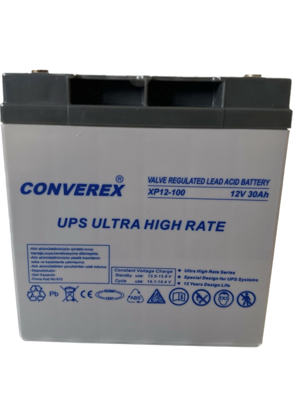Converex Xp12-100 12v 30ah High Rate Fiyatları ve Özellikleri