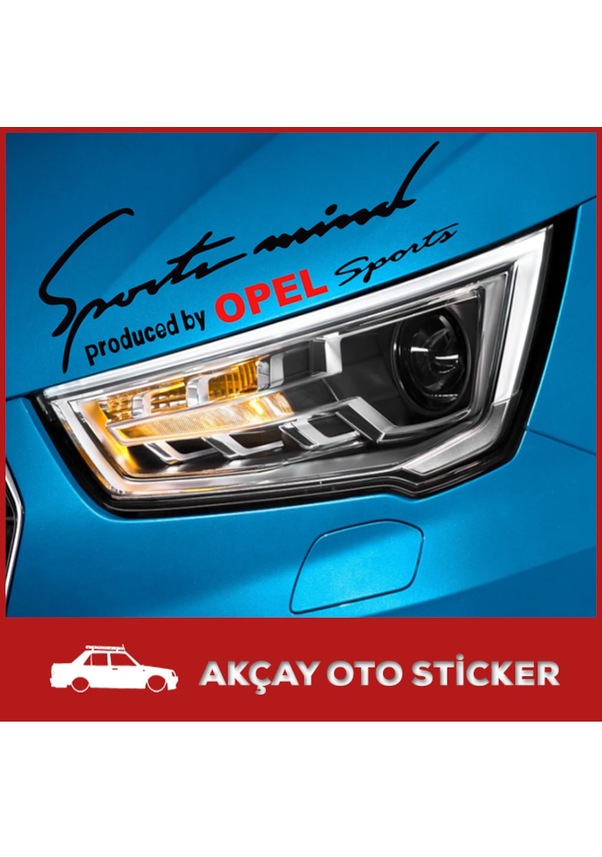 Sport Mind Opel Sport Sticker Opel Sticker Opel Oto Sticker Fiyatları ...