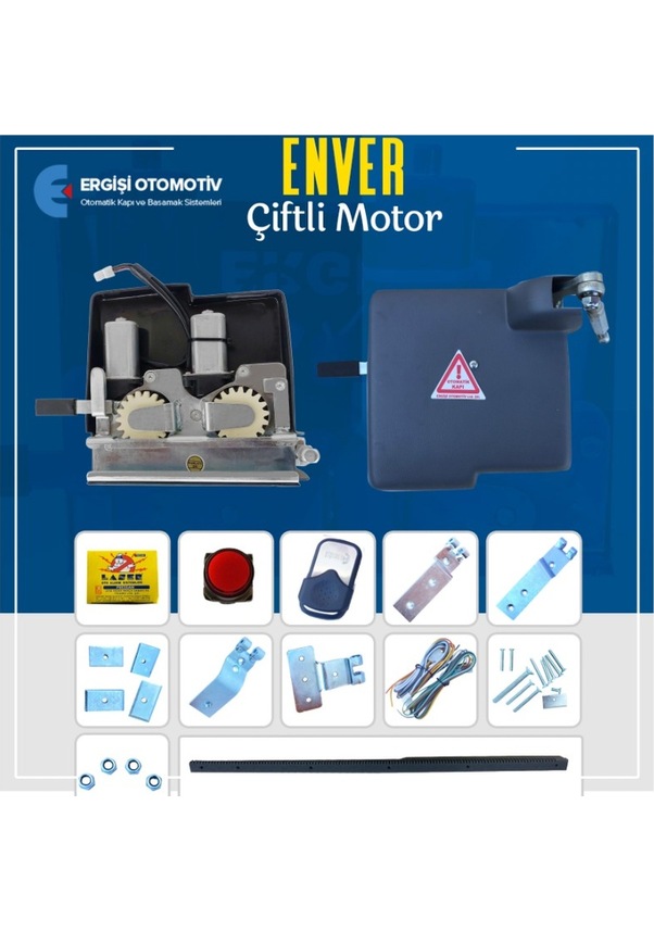 Enver Çift Motorlu Otomatik Kapı Motoru Fiyatları ve Özellikleri