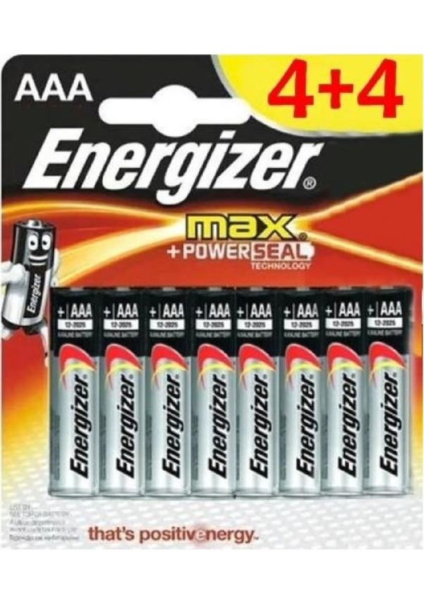 Energizer Lr03 Max Aaa 4+4 Pil Fiyatları ve Özellikleri