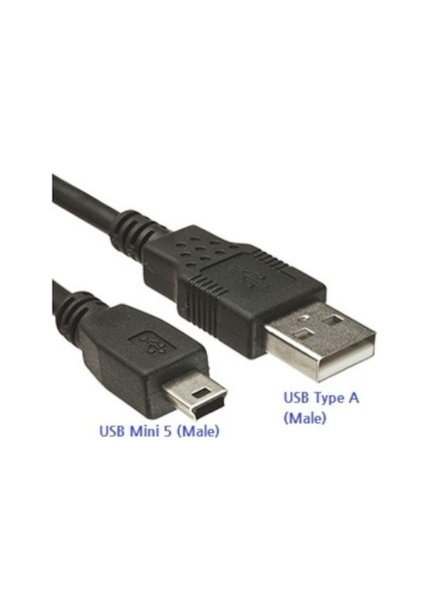 5Pin To Usb 1.5M Kablo Usb To 5 Pin Mini Usb Fiyatları ve Özellikleri