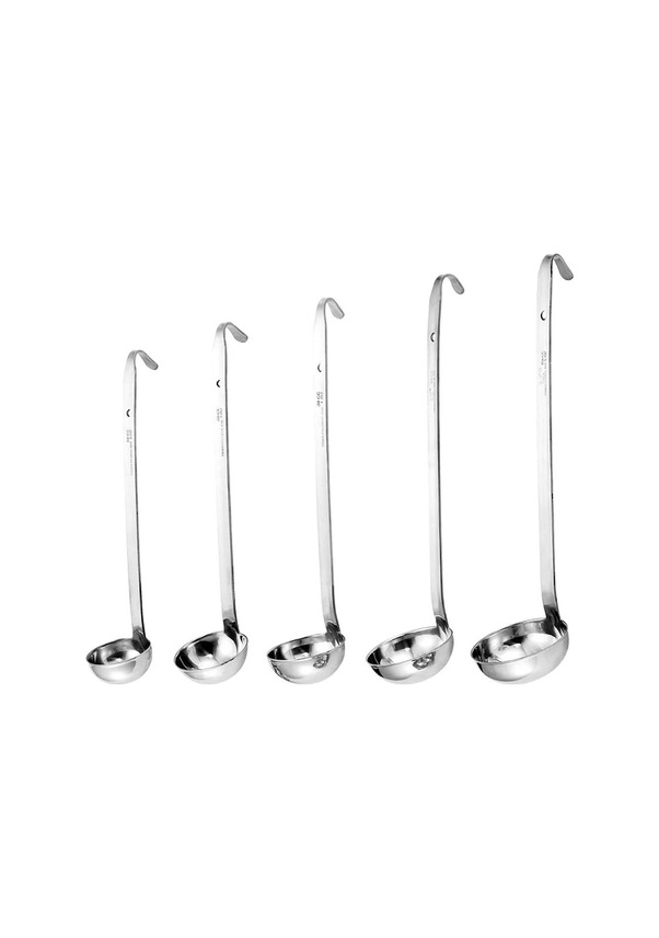 Paslanmaz Çelik Çorba Kepçe Seti, Mutfak Yemekleri İçin Uzun Saplı ...