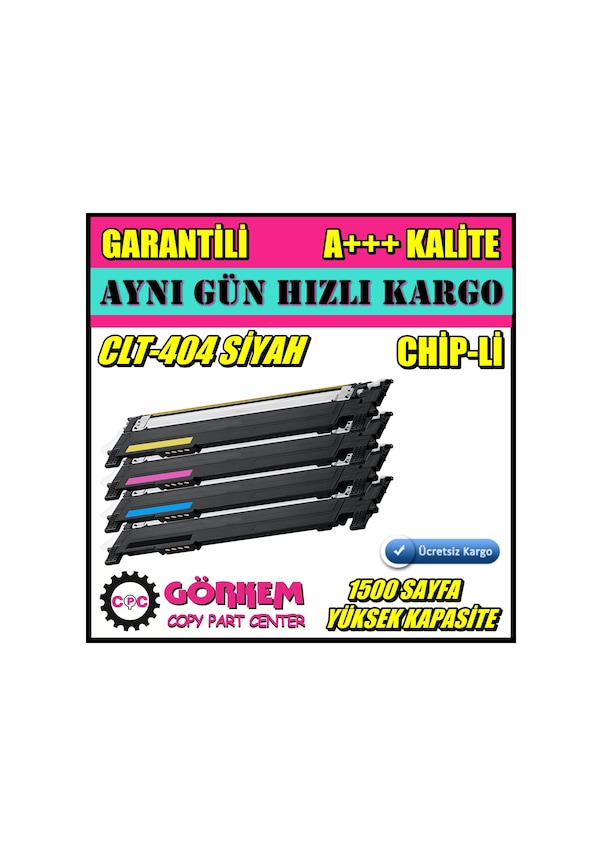 Samsung C430 / C480 / C480Fw / C432 / C482 Clt-K404S Toner Siyah ...