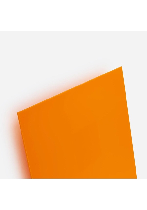 2.8mm Turuncu Pleksi Levha Pleksi Akrilik Mika Levha 10 X 10Cm ...