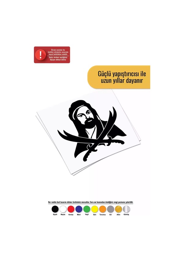 Hz. Ali Sticker Oto Motor Laptop Duvar Folyo Sticker 100 X 100 Cm ...