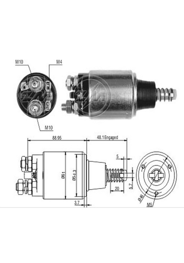 Zm 12v Marş Otomatiği Bosch Tipi N11.18802 Fiyatları ve Özellikleri