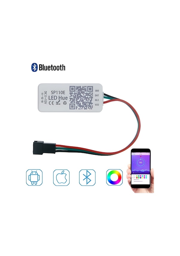 Sp110e Pixel Argb Led Kontrol Cihazı Adreslenebilir Şerit Led ...